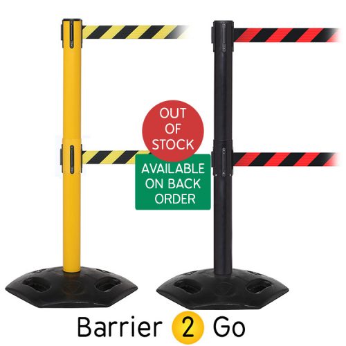Safety Barrier Stands | Barrier 2 Go