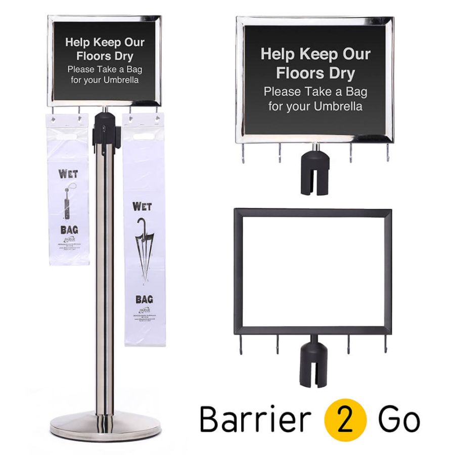 Retractable Barrier Accessories | Barrier 2 Go
