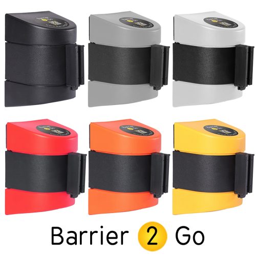 Wall Mounted Belt Barriers | Barrier 2 Go